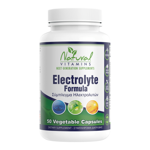 Natural Vitamins Electrolyte Formula 50 Κάψουλες | pure-natural | Pure ...