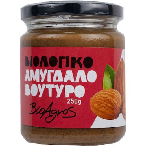 Αμυγδαλοβούτυρο Ολικής Άλεσης χωρίς αλάτι Βιοαγρός | Pure Natural
