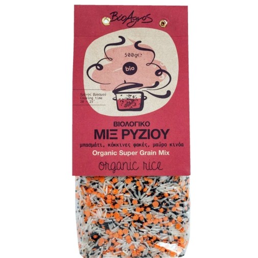 Βιολογικό Ρύζι Mix Super Grain 500gr Βιο Αγρός | Pure Natural