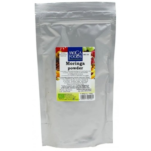 Moringa Σκόνη ΒΙΟ 150gr Mega Foods | Pure Natural