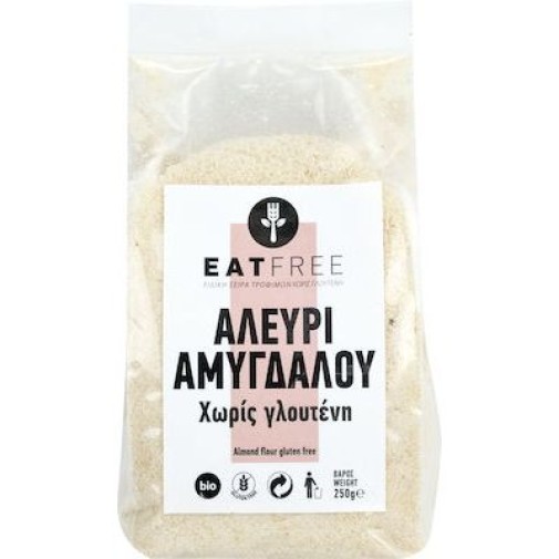 Βιολογικό Αλεύρι Αμυγδάλου Χωρίς Γλουτένη 250gr Eat Free | Pure Natural