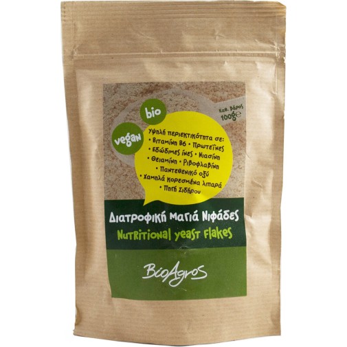 Βιολογική Διατροφική Μαγιά σε Νιφάδες , 100gr | Pure Natural